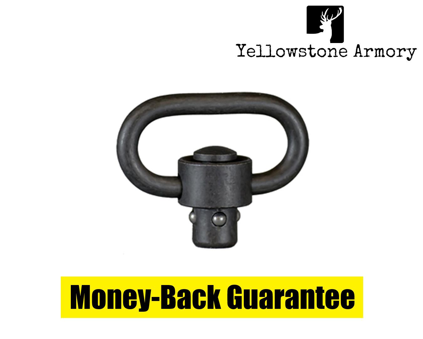 YHM QD SLING SWIVEL BLACK YHM-9466 - Slings at GunBroker.com : 1111526060