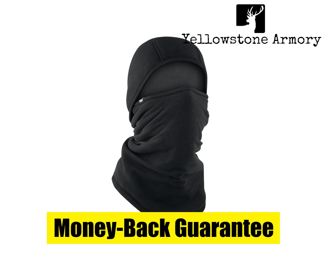 Zan Headgear Balaclava SportFlex Series Low Pile Fleece Black WBLL114 ...