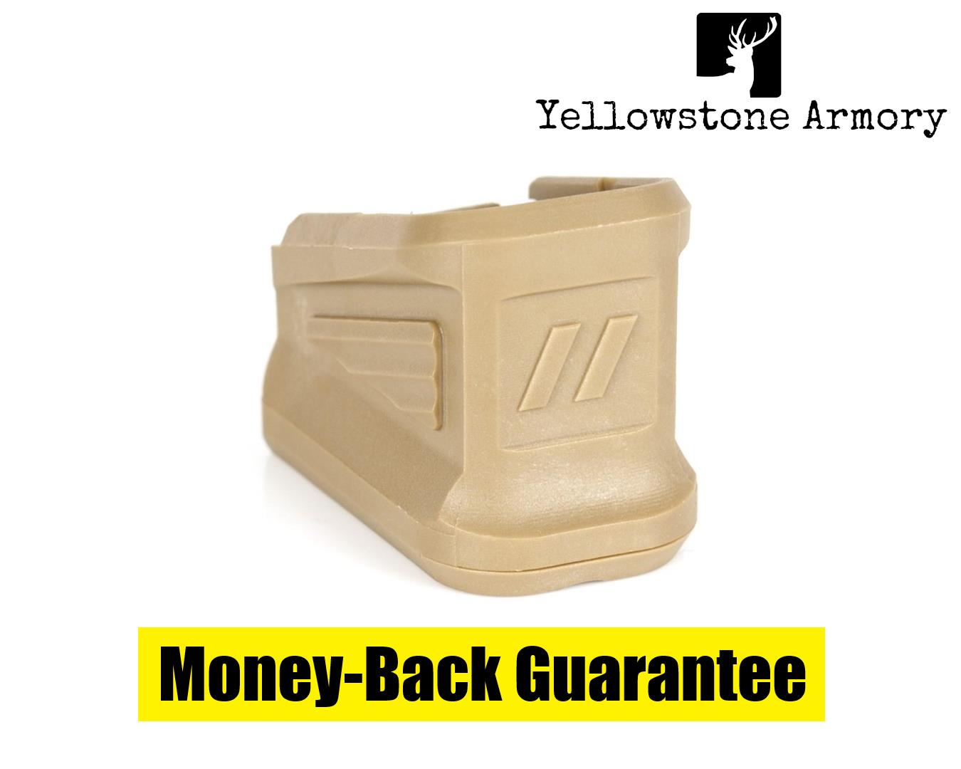 ZEV Basepad for Glock 9mm Luger/.40 S&W FDE 5/rd BPAD-G17-5-FDE - Hunting Accessories at ...